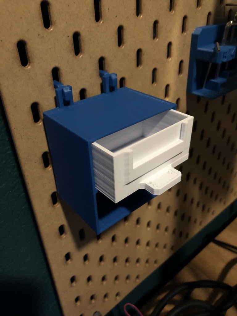 Free 3D file Pegboard Drawer For IKEA Skadis・3D printing idea to ...